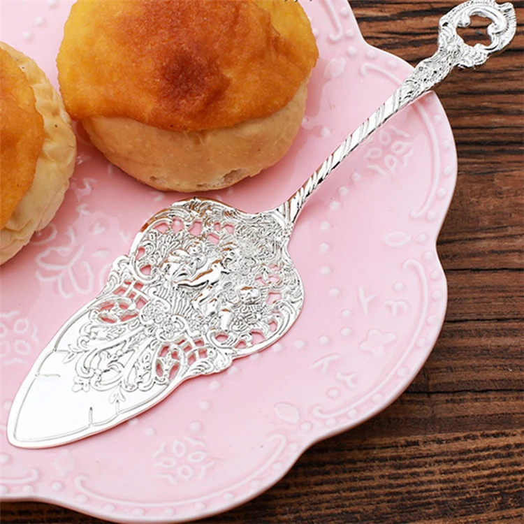 Buy Cake Knife Long Handle Shovel Royal Cake Server Long Handle ...