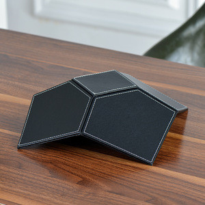 Buy Custom Modern Irregular Shape Leather Candy Tray With Popular Color ...