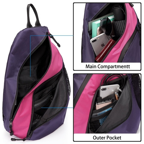 Buy Custom Sling Bag Mini Backpack Chest Bag For Sports Cross-body Bag ...