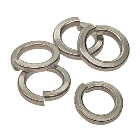 Buy Din 127 Standard M6 M8 A2 Stainless Steel Spring Lock Washers Zinc Plated Split Washers ...