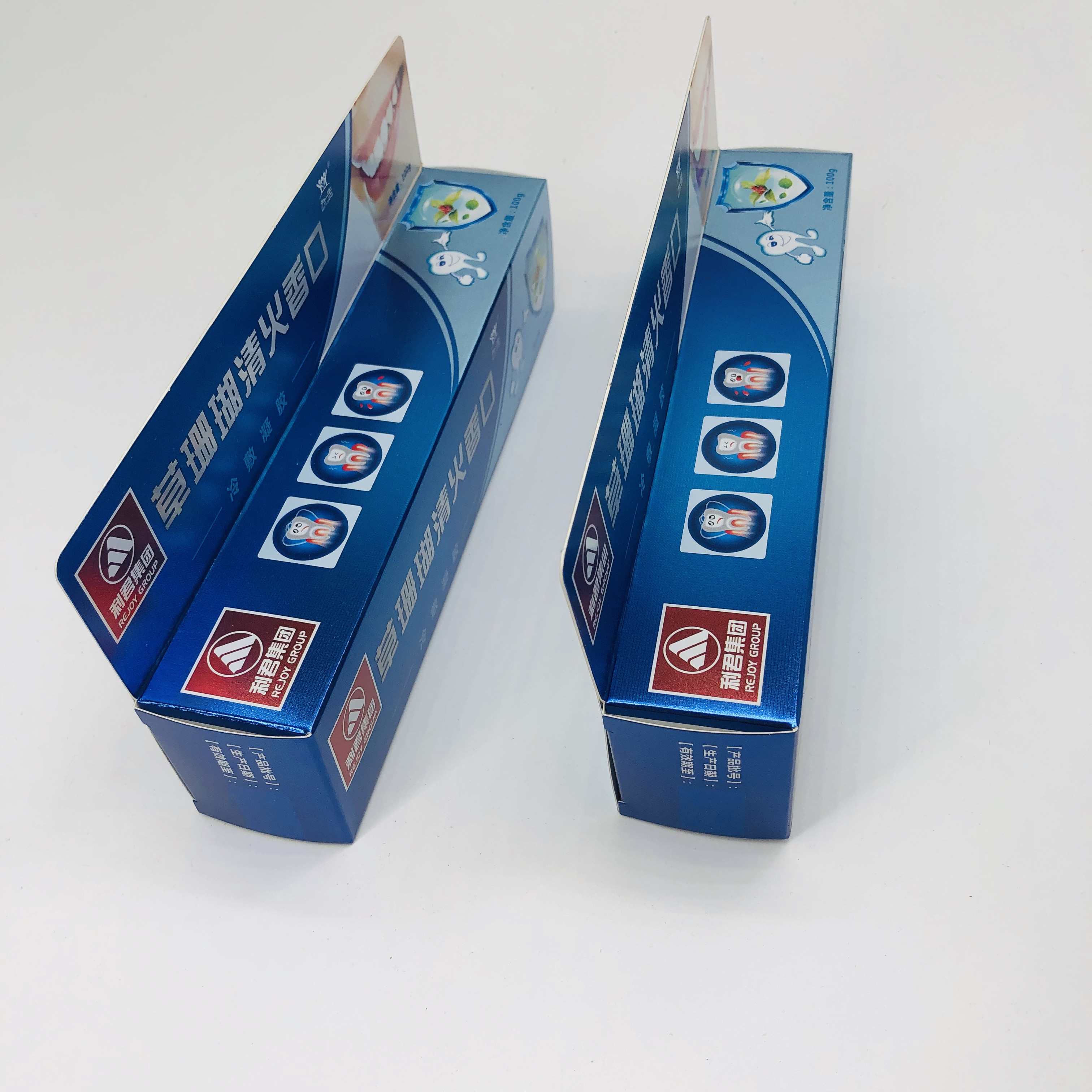 Buy Eco Friendly Paper Colgate Toothpaste Uv Spot Paper Packing Boxes ...