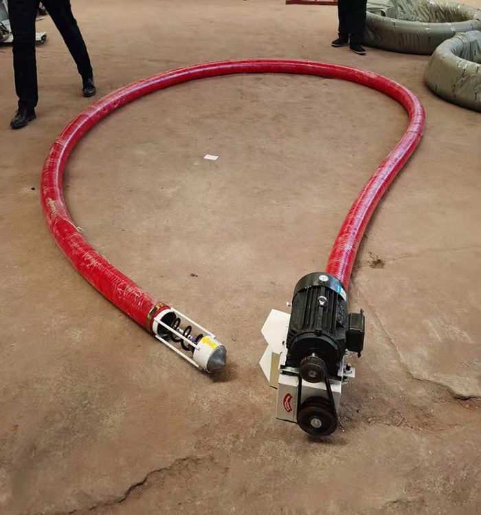 Buy Flexible Screw Conveyor Grain Suction Machine from Zhengzhou ...