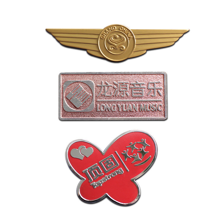 Buy Free Sample Wholesale Custom Logo 3d Metal Badges Zinc Alloy Logo ...