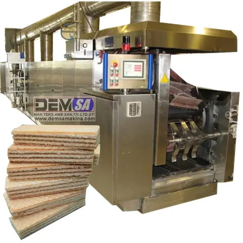 Buy Full Automatic Wafer Biscuit Line from DEMSA MAKINA SANAYI TICARET ...
