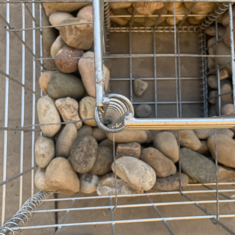 Gabion Planter Box With Trellis /stone Wall Welded Wire Gabions Factory ...