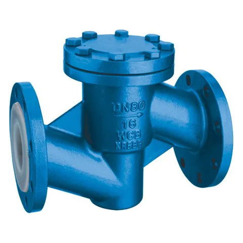 Buy Gb/api Check Valve Dn25 Flange Check Valve H41f46-16c Fluorine Check Valve For Acid from ...