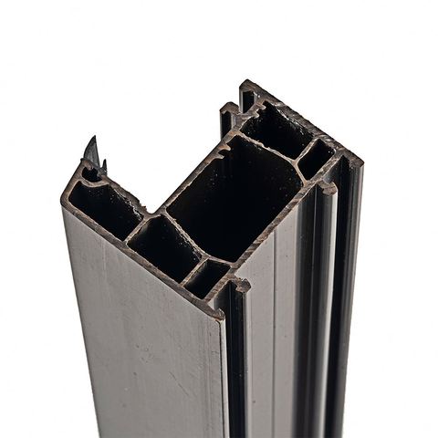 Buy Good Design Customized Decorative Pvc Triangle Shape Channel Window ...