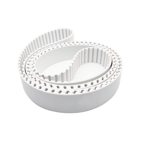 Buy Htd 3m 5m 8m 14m 20m Green On Toothed Side Pu Flat Cleated Belt ...