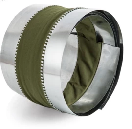 Buy Hvac System Flexible Canvas Duct Connector Joint Flexible Canvas ...