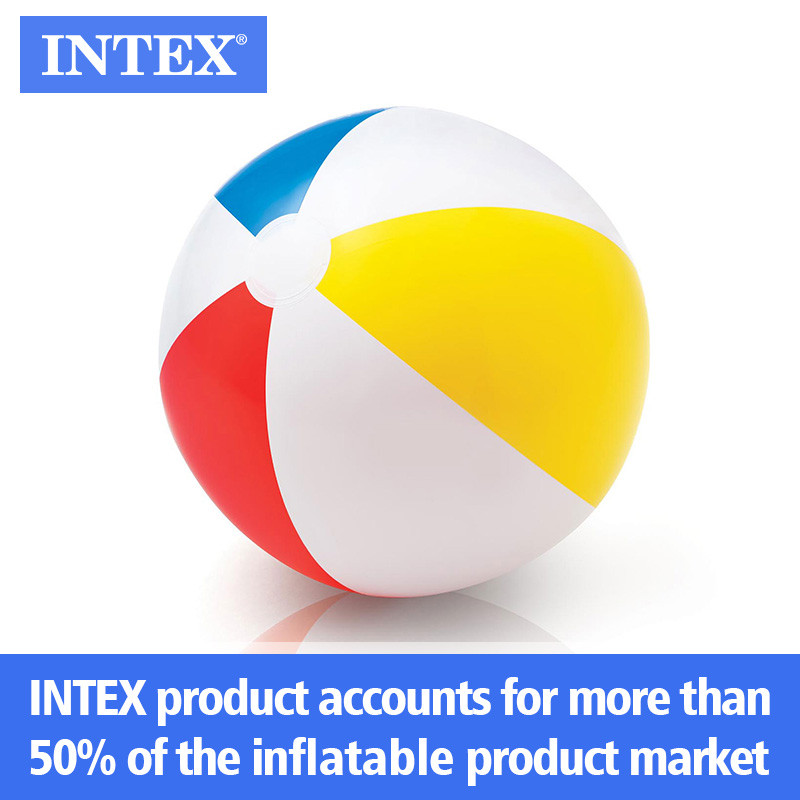 Buy Intex 59020 Glossy Panel Ball Inflatable Toy Style And Beach Ball ...