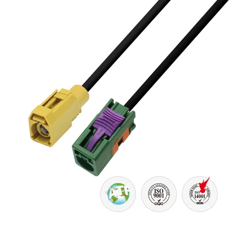 Buy Keli Custom Fakra Cable Male To Female Harness Wire Automotive Wire ...