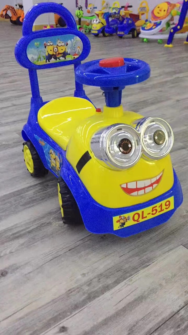 Buy Lightweight Baby Ride On Car Baby Sliding Car With Push Bar ...