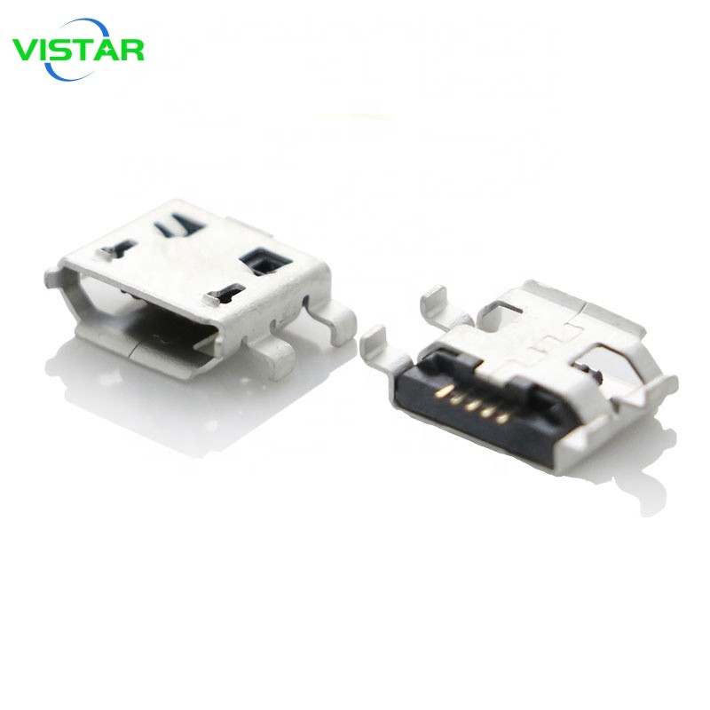Buy Micro Usb Socket B Type Female Connector Smd 5 Pin Smt Micro Usb ...