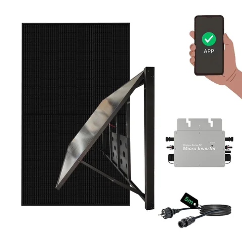 Buy Mini Micro Inverter Ac Modules Wall Mount Bracket Flexible Solar ...