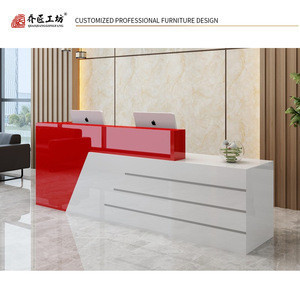 Buy Modern Small Simple Office Furniture Checkstand Cashier Mdf Table ...