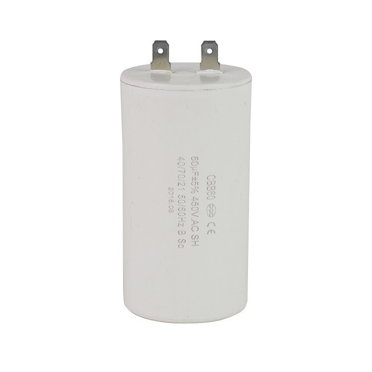 Buy Motor Capacitor En60252 Polypropylene Capacitor Cbb60 60uf 450v Sh ...