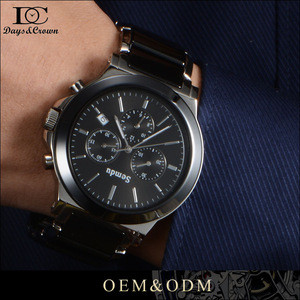 Buy New Products Fancy Custom Ceramic Quartz Mens Mechanical Watch With ...