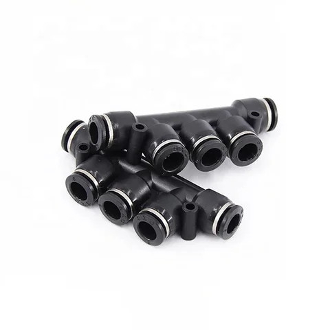 Buy Plastic Quick Connector With 5 Way Pneumatic Tracheal Quick ...
