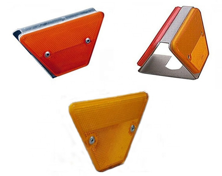Buy Roadway Safety Highway Guardrail Delineator Trapezoid Reflector ...