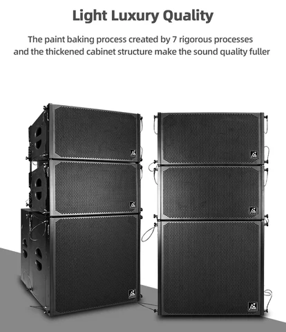 Buy Single 10 Linear Array Speakers And 18 Subwoofer Active Pa Speaker ...