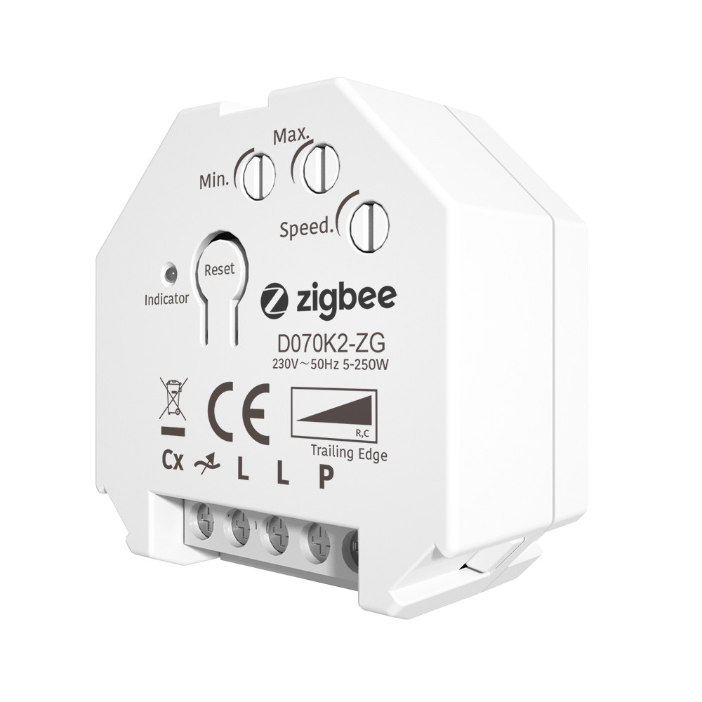 Buy Smart Bell Press Box Dimmer Zigbee Universal Dimmer Switch 250w Led ...