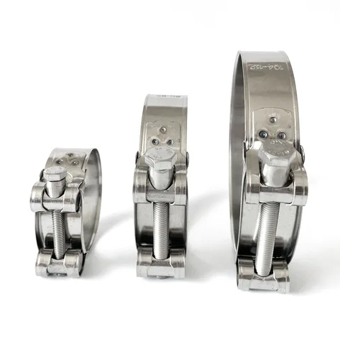 Buy Stainless Steel 304 316 Heavy Duty Strong Throat Band Double T Bolt ...