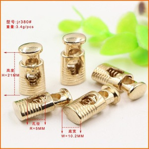Buy Strong-spring Metal Draw Cord Stopper from Yiwu Jiarui Garment ...