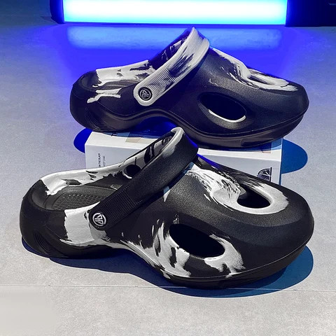 Buy Summer Fashion Popular Personality Thick Sole Slippers Slides ...