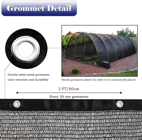 Buy Sun Shade Mesh Netting Greenhouse Sun Shade Cloth Sun Shade Cover ...