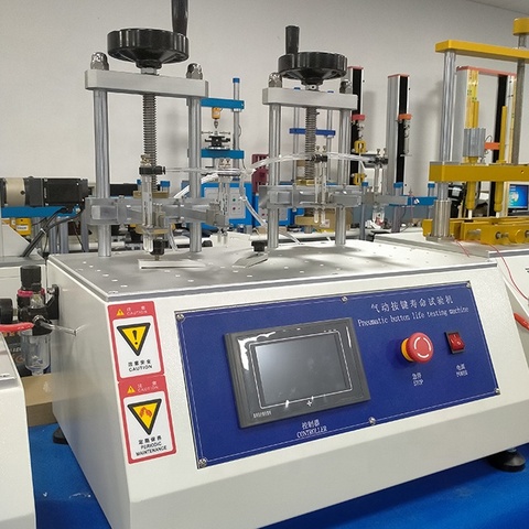 Buy Touch Screen Remote Control Buttons Life Tester, Pneumatic Button ...