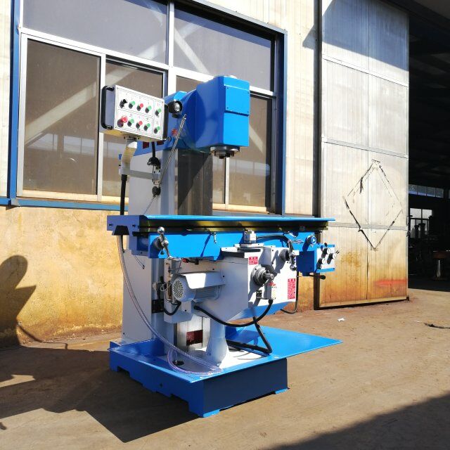 Buy Universal Manual Heavy Duty Large Vertical Knee Type Milling ...