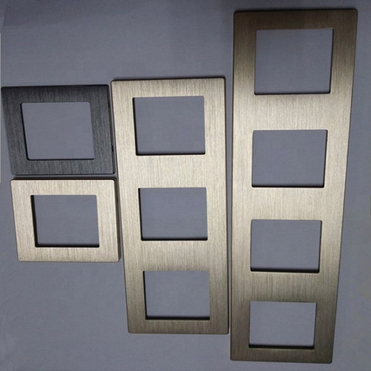 Buy Wall Switch Socket Accessories Metal Aluminum Alloy Switch Socket ...