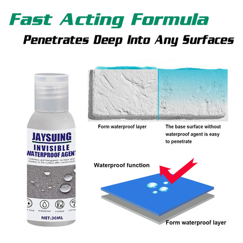 Buy Water Repellent Coating Self-spraying External Wall Roof Leak ...