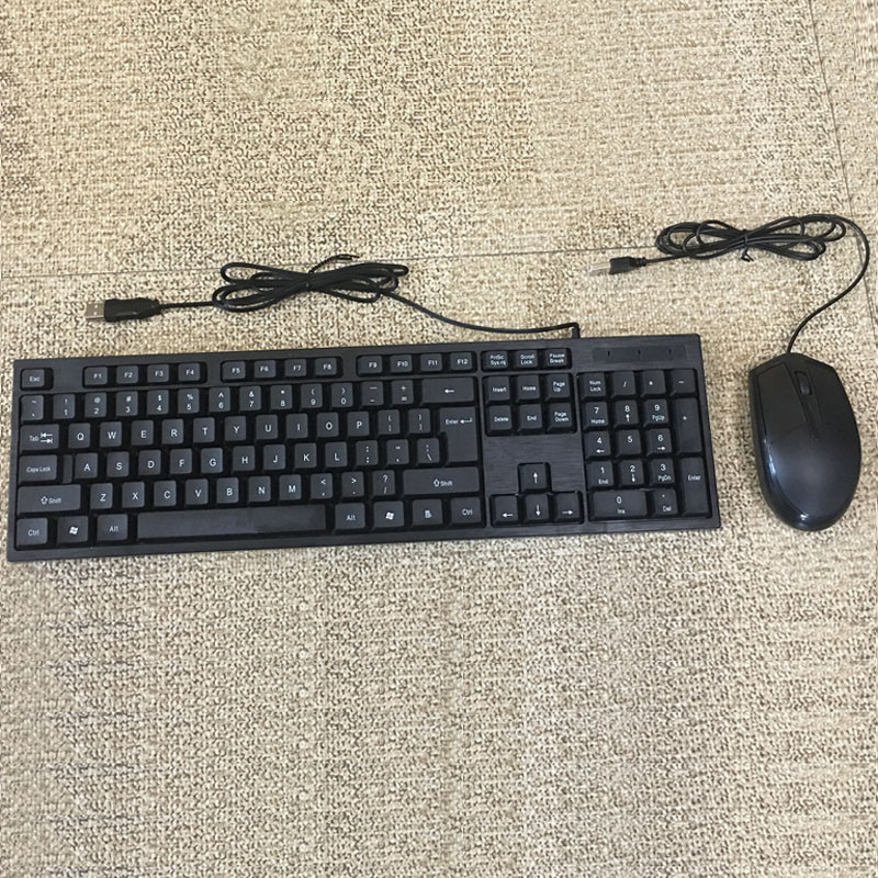 Buy Wired Mouse And Keyboard Set Power Saving Home Office Universal ...