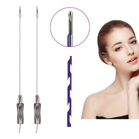 Buy 18g 100mm Pdo Shaped Toothed Thread Shark Tooth Band Blunt W from ...