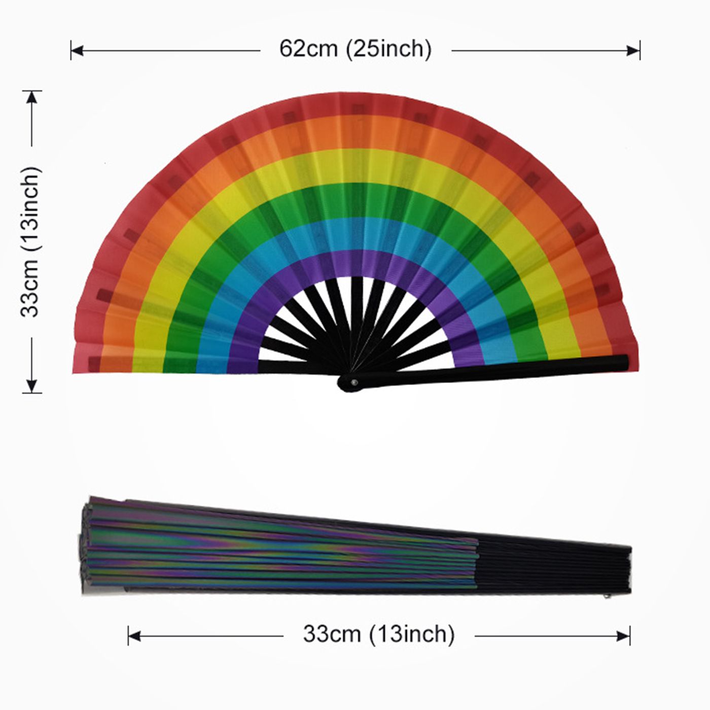 Buy Customized Fluorescent Hand Fan from Suzhou Hengshuo Imp & Exp Co ...