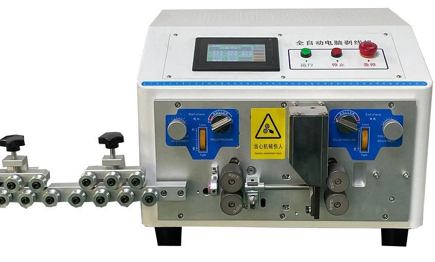 Buy Automatic Heavy Gauge Wire Cutting And Stripping Machine from ...