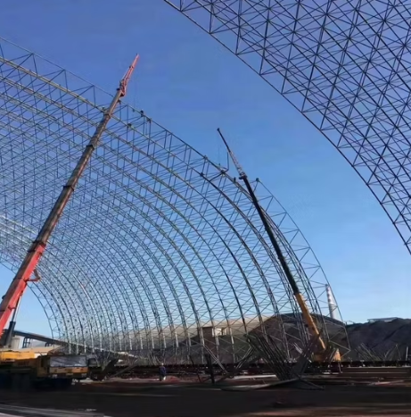 Buy Space Frame Steel Structure For Construction Of 126-meter Span ...