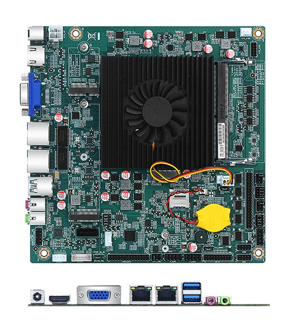 Buy Industrial Mini Itx Motherboard 17 17cm Celeron J4125 2 0ghz 6 Com
