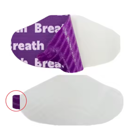 Buy New Shape Pink Mouth Tape Lip Shaped Breathing Strips For Mouth ...