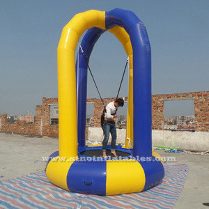Buy 16 High Kids N Adults Inflatable Bungee Trampoline With Harness For ...