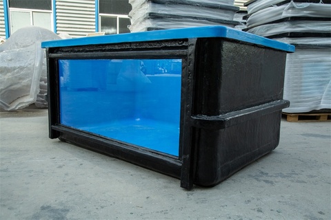 Buy 2022 Frp Fiberglass Fish Tank Farming Round Fish Pond Tank With ...