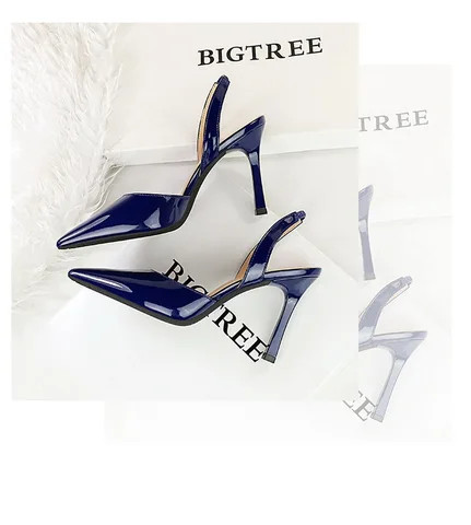 Buy 2024 New Luxury Stiletto Heels For Ladies 9 Cm Ball Banquet Pointed ...