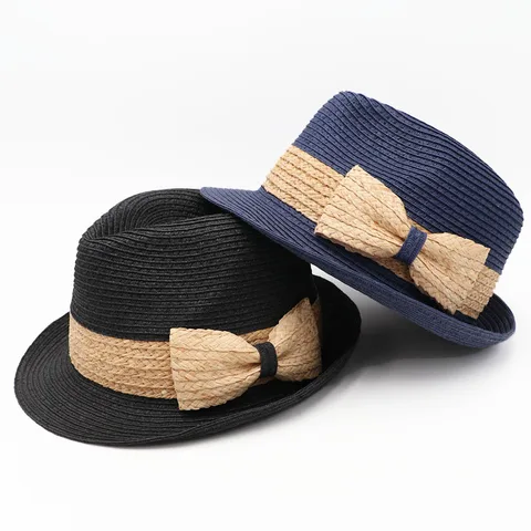 Buy 2024 New Raffia Straw Real Grass Natural Straw Top Hat Handmade ...