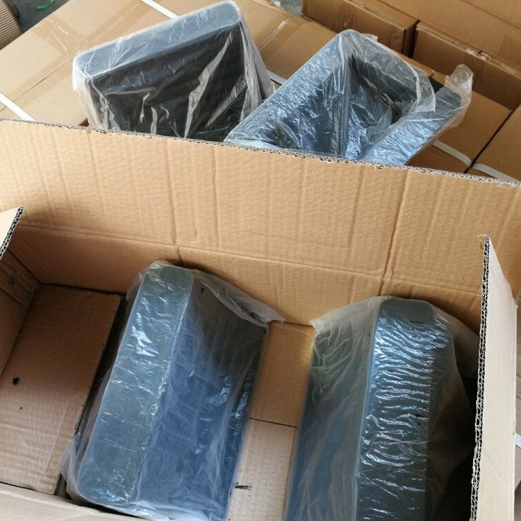 Buy 2pcs Large Solid Rubber Trailer Truck Wheel Tire Safty Chock Chalk ...