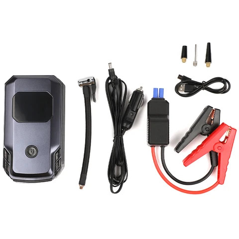 Buy 4-in-1 Portable Car Battery Jump Starter Booster Power Bank ...