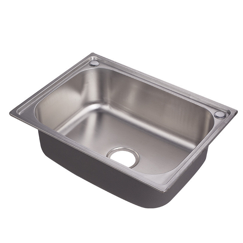 Buy 6045 High Quality Single Bowl 201 Stainless Steel Kitchen Sink With ...