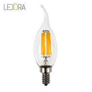 Buy All Glass No Plastic Ra>90 Dimmable Led Light Type E14 E12 Led ...