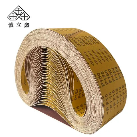 Buy Alumina Abrasive F16 Sanding Belt With Cloth Backing Cloth Roll For ...
