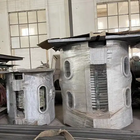 Buy Automatic Iron Steel Smelting Induction Melting Furnace Industrial ...